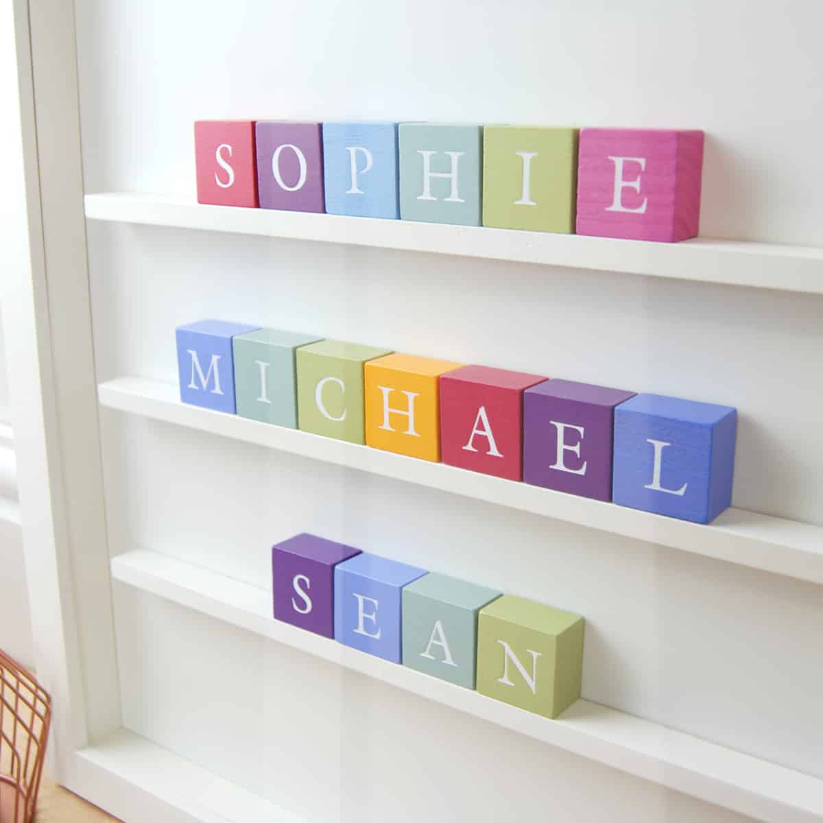 ABC Frame - 3 Lines (Names or words) - Make it with Words