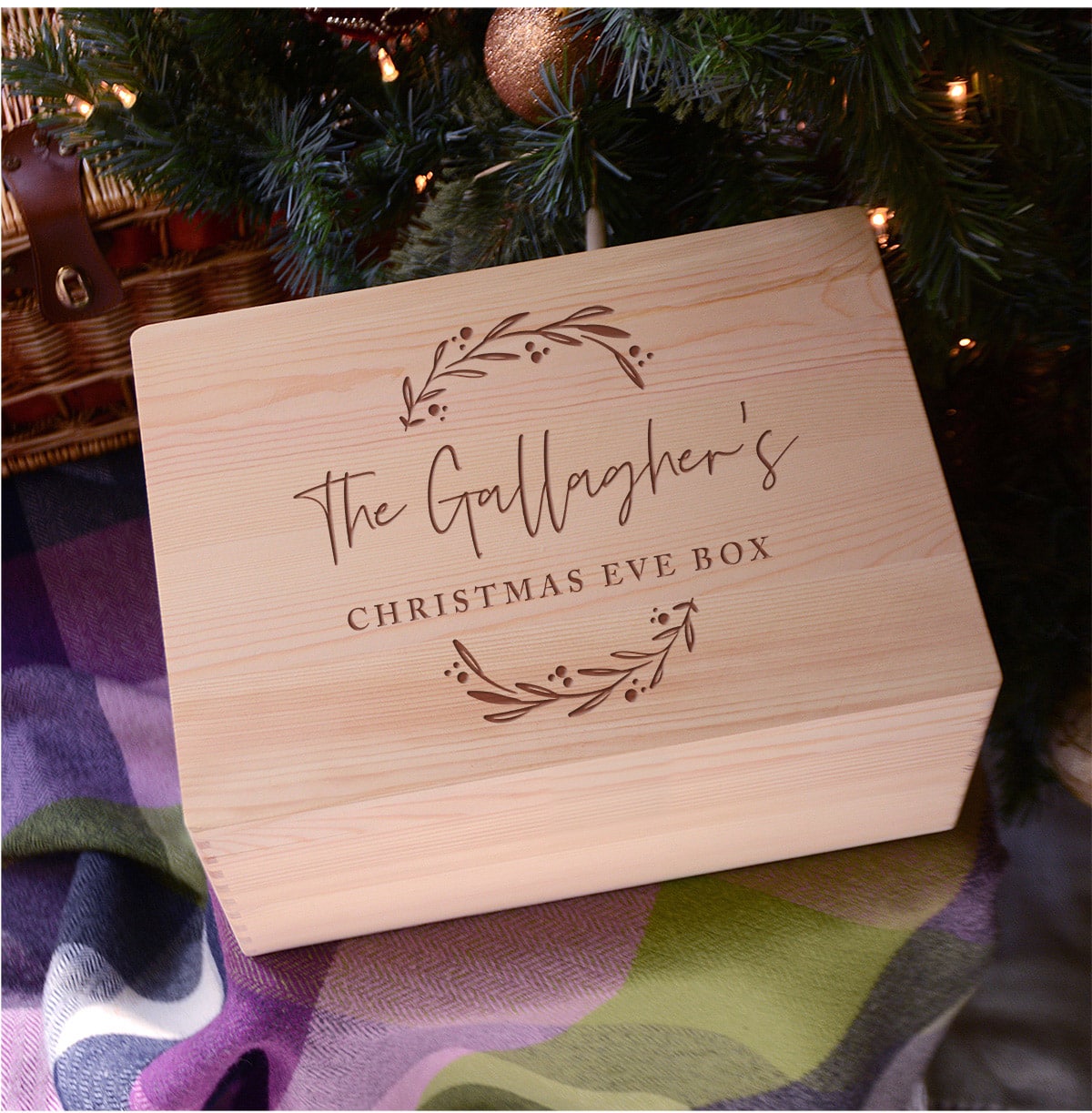 Personalised Family Christmas Eve Box - Make it with Words