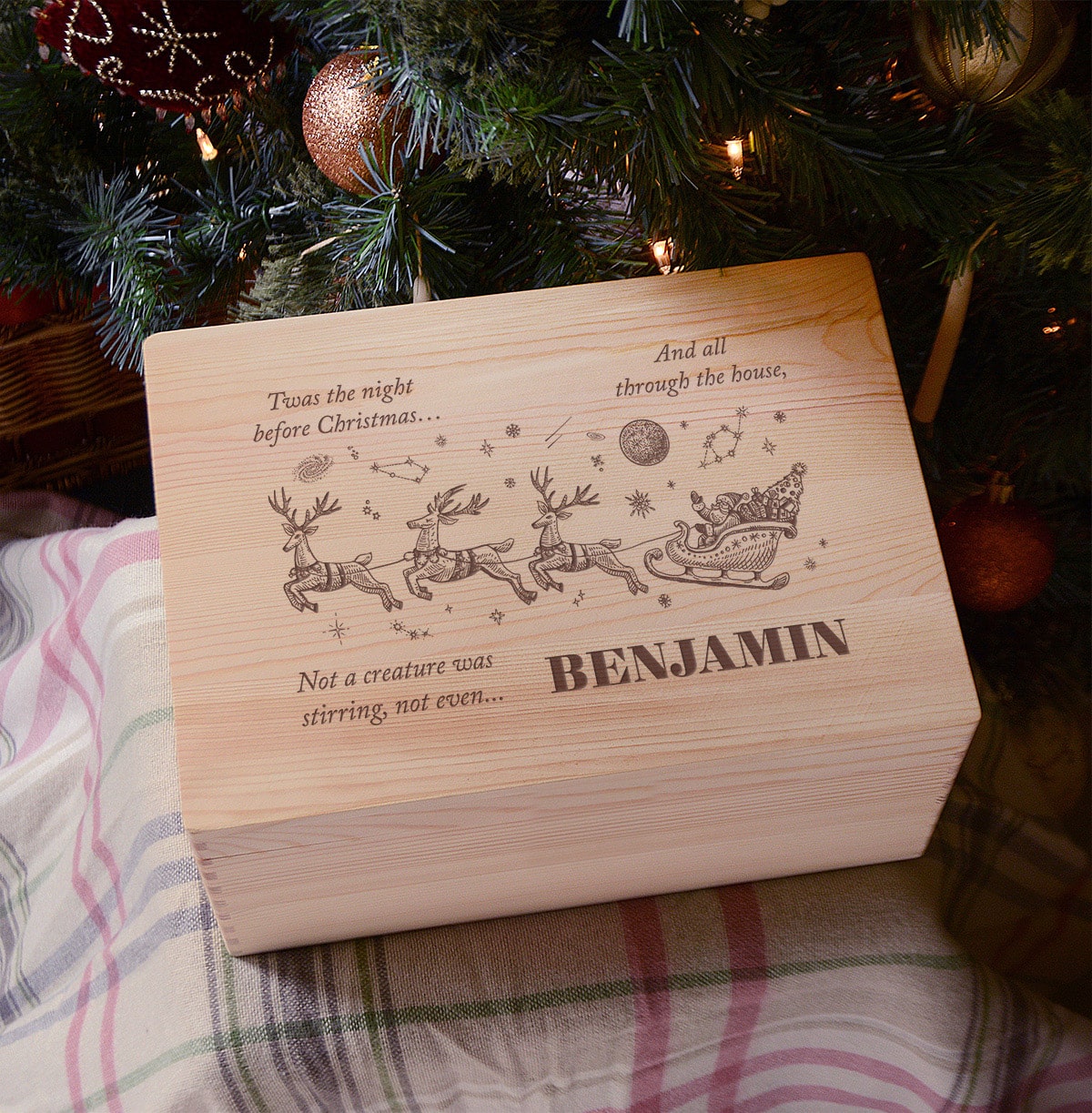 Twas the Night Before Christmas Box - Make it with Words